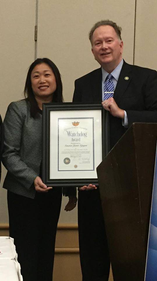 OC Taxpayer Watchdog Awards – Orange County Auditor-Controller