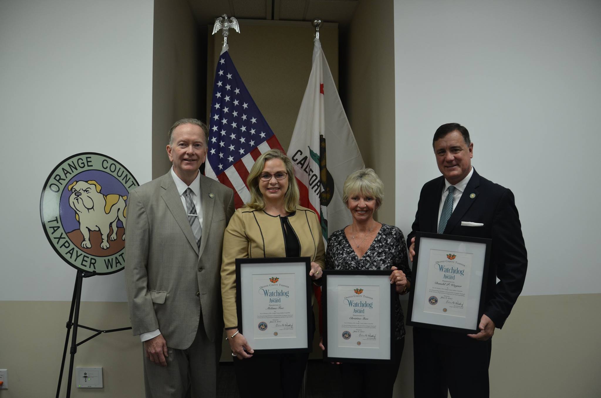 OC Taxpayer Watchdog Awards – Orange County Auditor-Controller
