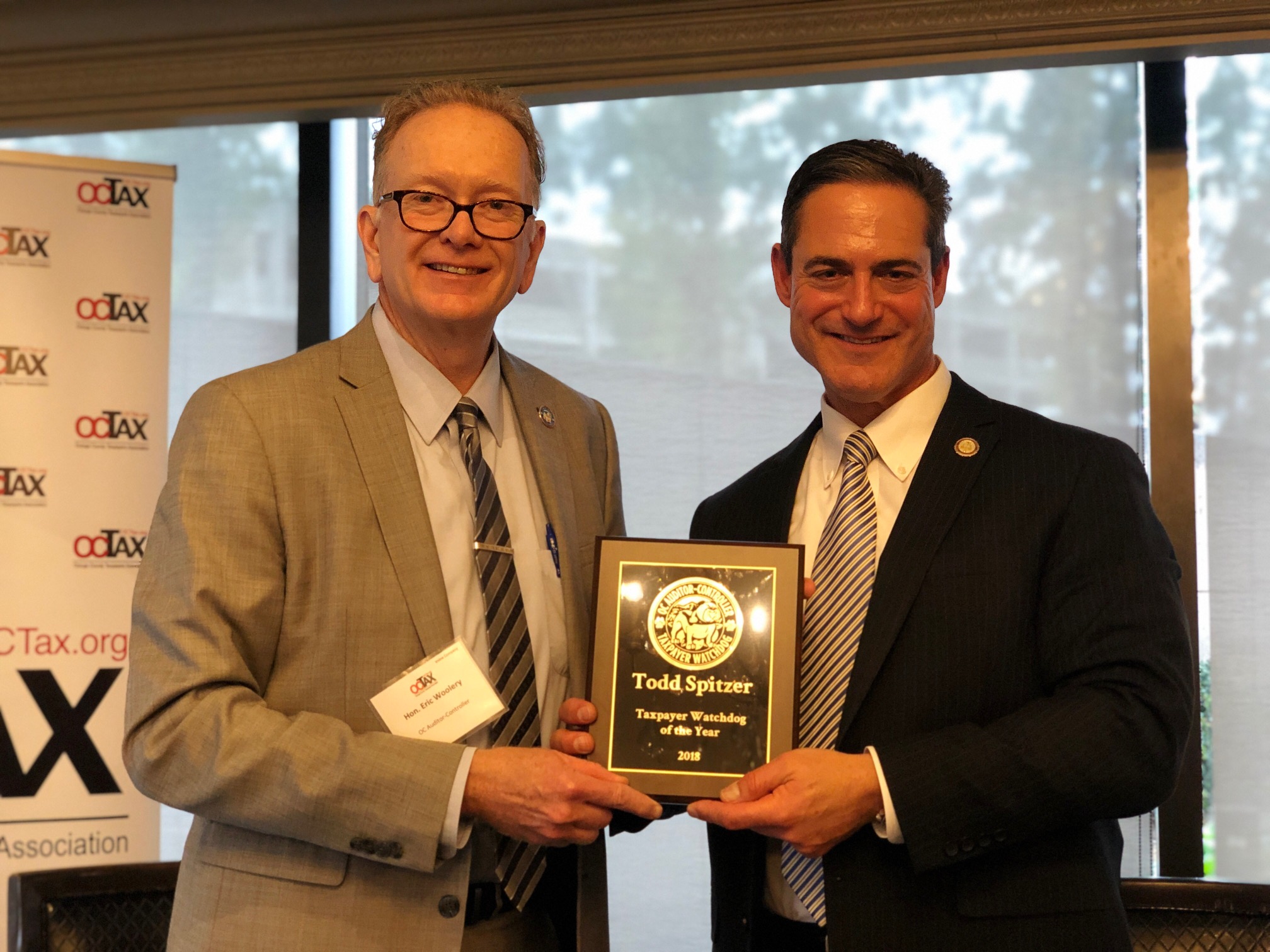 OC Taxpayer Watchdog Awards – Orange County Auditor-Controller